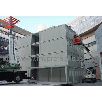 Flat Rack Container Prefab Home Together By Bolts For Large Station ...