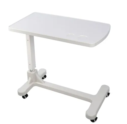 Movable Medical Adjustable Overbed Table With Casters, High Quality ...