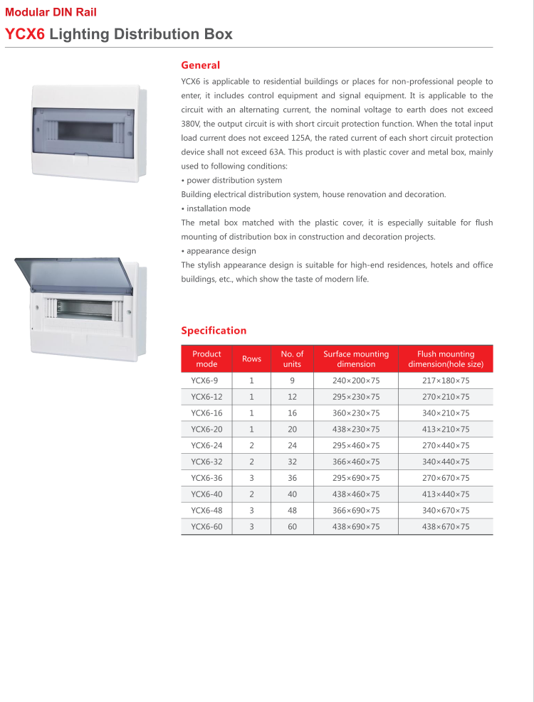 Ip65 Flush Mounting Distribution Box List, High Quality Ip65 Flush ...