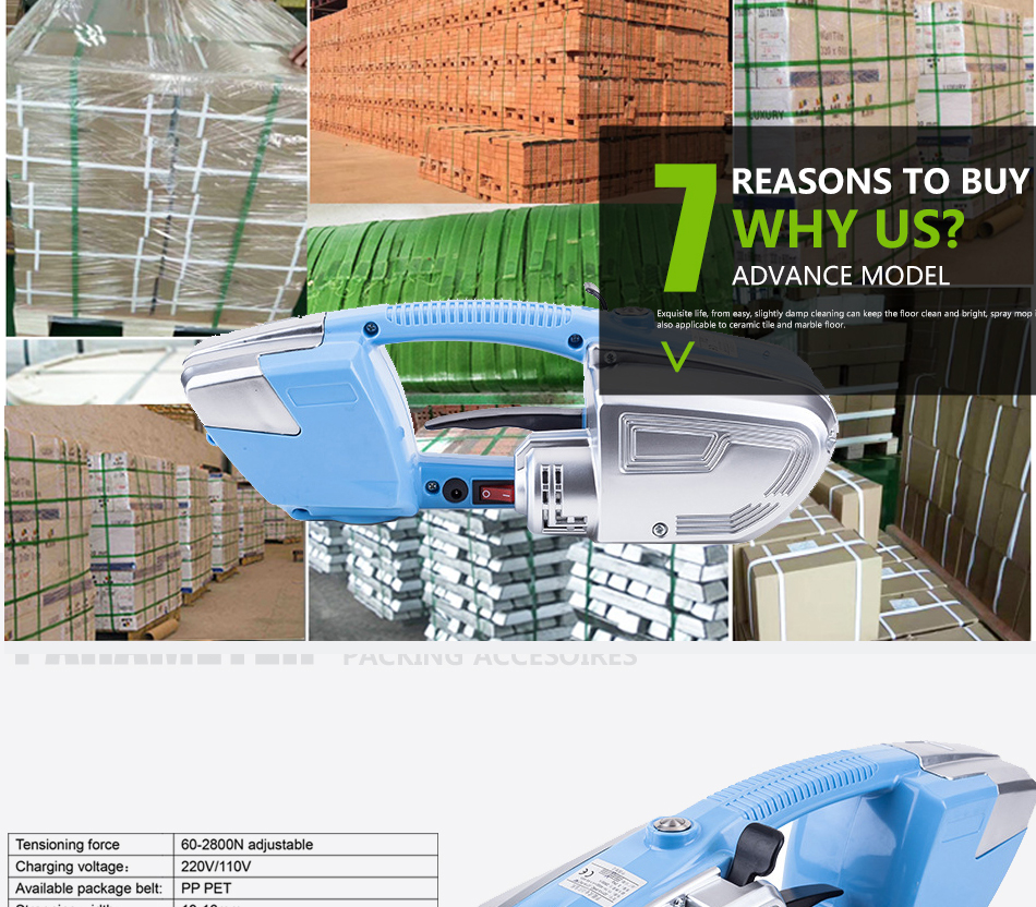 Professional Pet Plastic Packer / Electric Strapping Machine Price ...