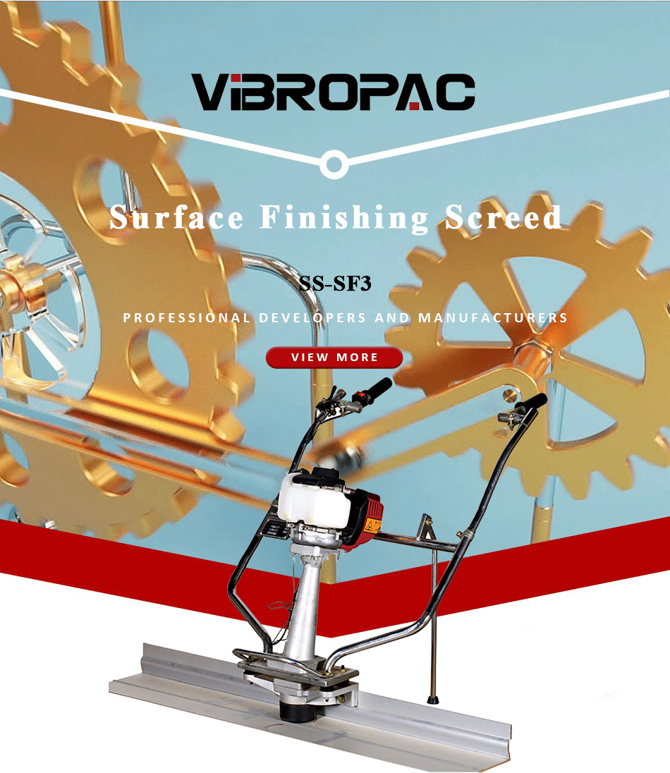 Vibropac Concrete Vibratory Screed Manufacturer & Surface Finish Screed ...