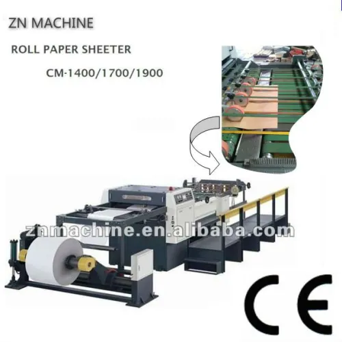 Rotary Paper Sheeter/ Roll Paper Cutting Machine, High Quality Rotary ...