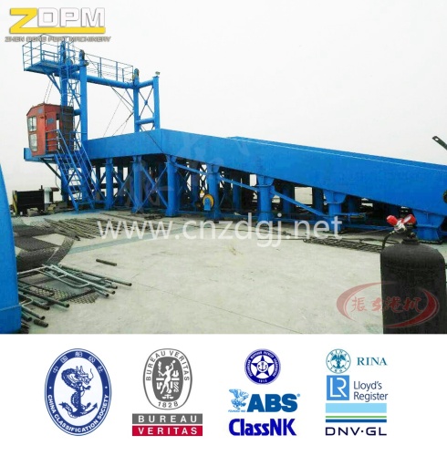 Offshore Barge Platform With Crane, High Quality Offshore Barge ...
