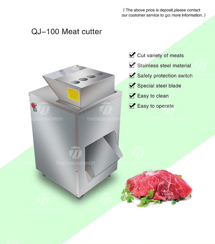 Large-scale Automatic Meat Slicer For Beef Slices, Diced And Shredded ...