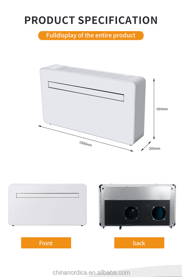Etl Approved Ptac Air Conditioner With Big Air Outlet And No External ...