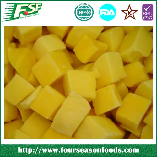 Iqf Mango Dices Tropical Frozen Fruit Pulp, High Quality Iqf Mango Dices Tropical Frozen Fruit ...