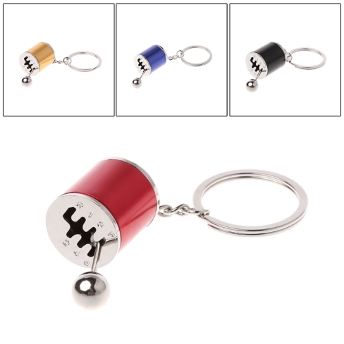 5 Colors Manual Transmission Gear Lever Keychain Gearbox Shift Lever ...