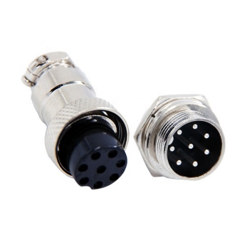 9 Pins Connectors Aviation Male Female Connectors คุณภาพสูง 9 Pins ...