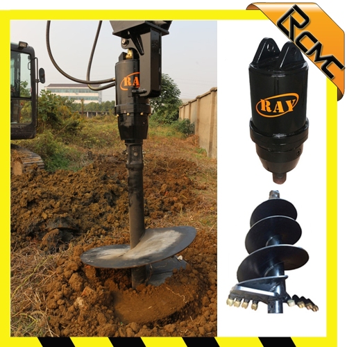 Post Hole Auger Drill Hole Auger Earth Drilling Machine, High Quality ...