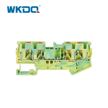 Terminal Block Din Rail,Spring Grounding Terminal Block,Pe Grounding ...