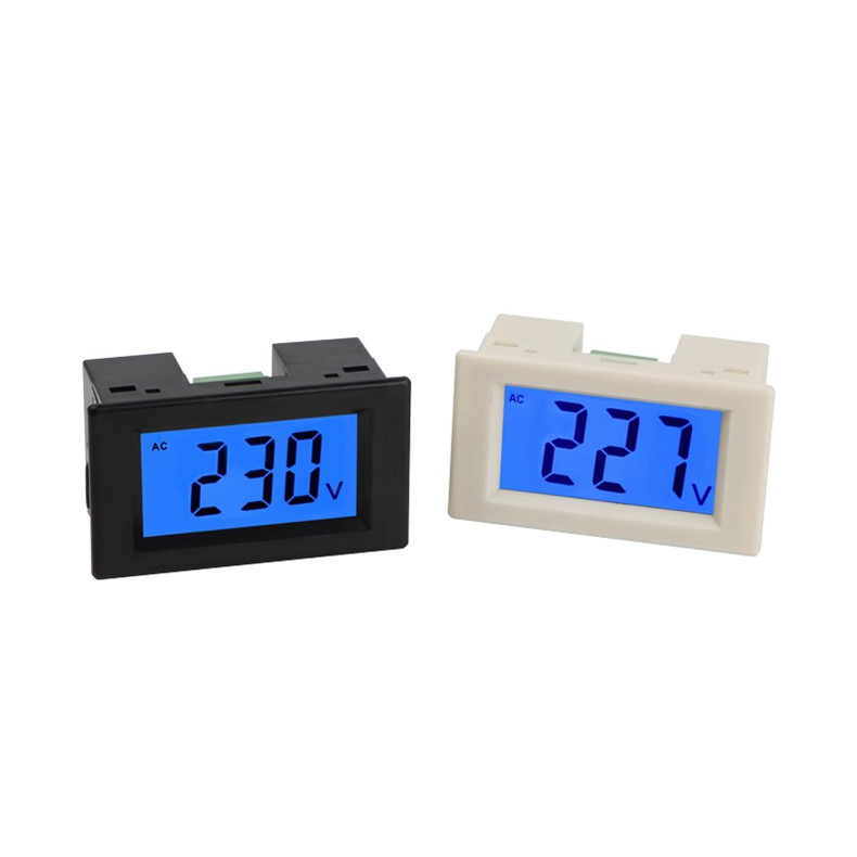 D85-120 Digital Instrument Ac80-500v Two-wire Digital Voltmeter Lcd Ac ...