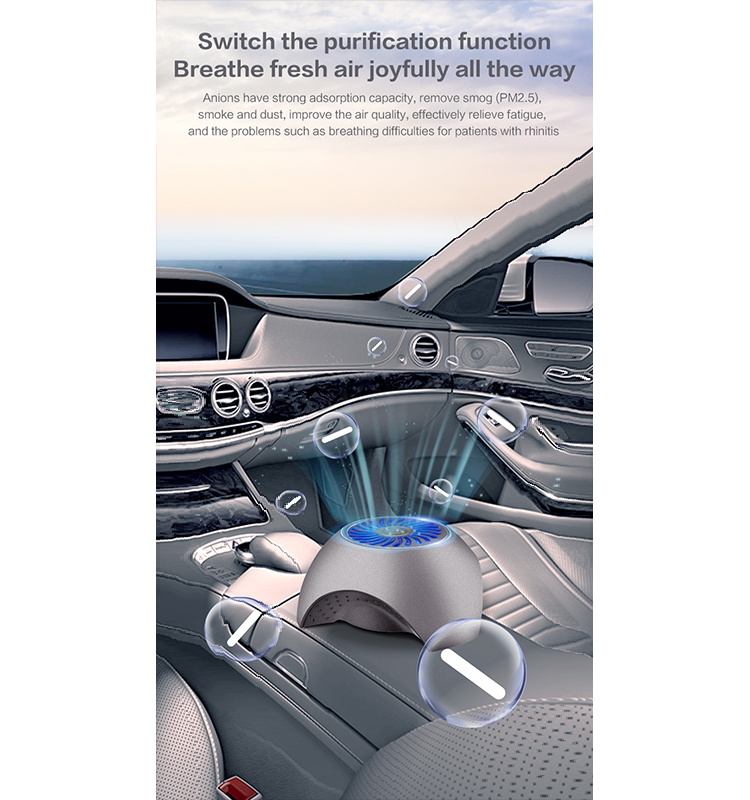 자동차용 음이온 발생기 공기 청정기, Bossgoo.com의 고품질 자동차용 음이온 발생기 공기 청정기