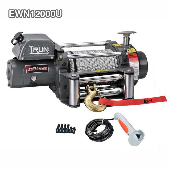 12000 Lb Heavy Duty Electric Recovery Car Winch, High Quality 12000 Lb ...