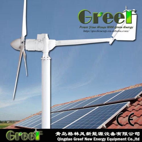 600w Mini Wind Turbine, 12v/24v Wind Generator For Home, Low Wind Speed ...