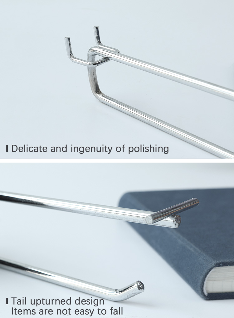 Metal Punched Board Display Hooks For Pegboard Retail, High Quality ...