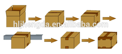 Flaps Folding Side And Corner Box Sealing Machine, High Quality Flaps ...