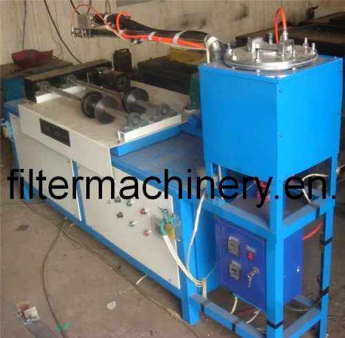Air Filter Horizontal Type Hot Melt Glue Machine, High Quality Air ...