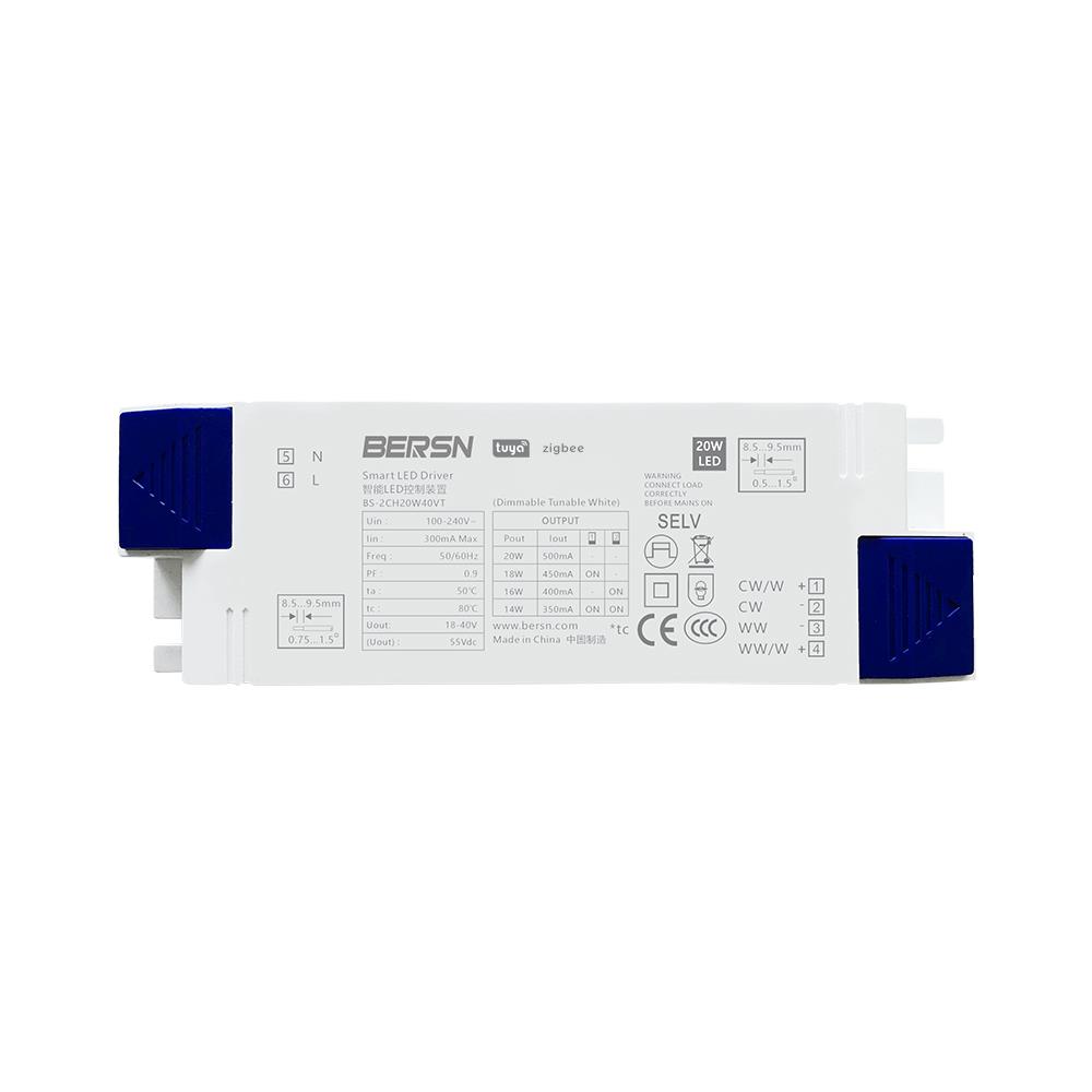 Tuya Led Power Supply 20w Dimmable Rgbtw Driver For Led Panel Light ...