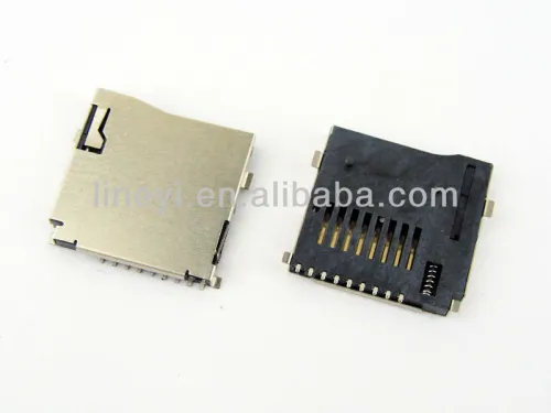 Push T-flash Card Connector, High Quality Push T-flash Card Connector ...