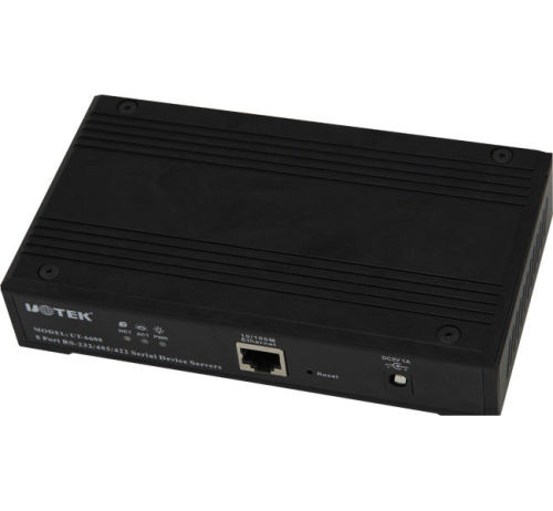 Rj45 100m Self-adaptive Serial Device Servers , 15kv Lightning ...