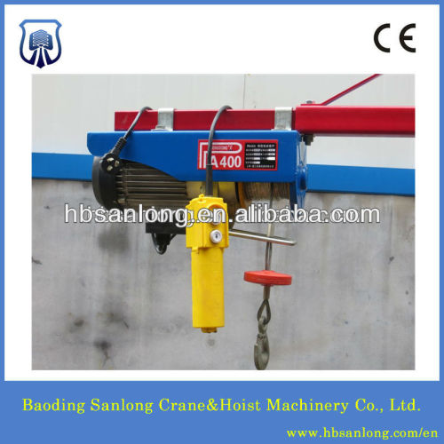 Mini Wire Rope Electric Lifting Hoist 300kg, High Quality Mini Wire ...