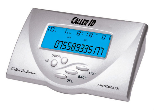 High Quality Dtmf/fsk Caller Id Box With 2 Lines Caller Id Display ...