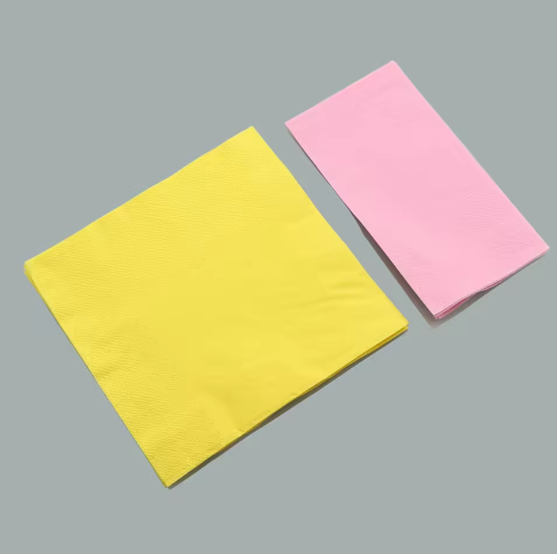 Color Paper Napkin Customized Logo Printed Color Napkin, High Quality ...