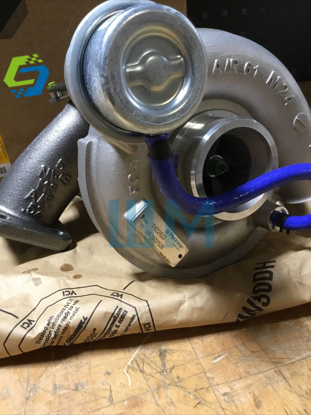 Turbocharger For Caterpillar Excavator C4.4 Engine: Part Number 482 ...