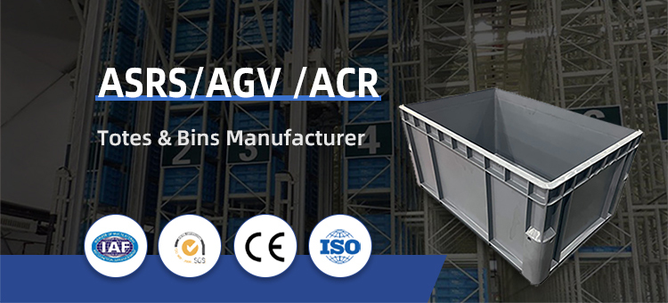 Automated Vertical Plastic Bins: Industrial Heavy-duty Storage ...