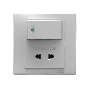 K750 Series——1g Switched 2pin Wall Socket, High Quality K750 Series——1g ...
