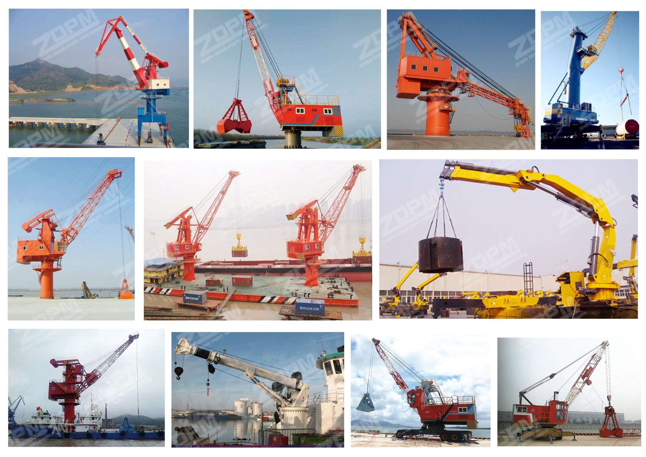 Marine Chinese Hydraulic Ship Deck Crane Floating Ship Crane, High ...