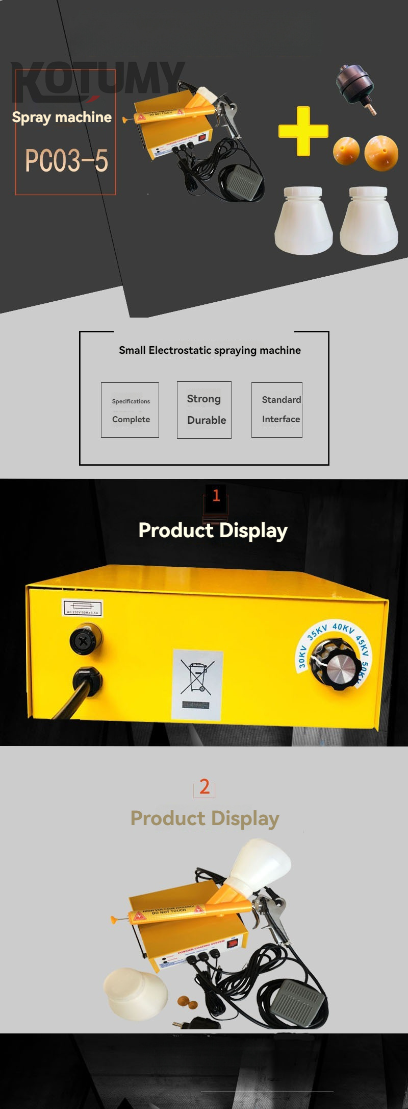 Portable Adjustable Sheet Metal Enclosure Small Spraying Equipment ...