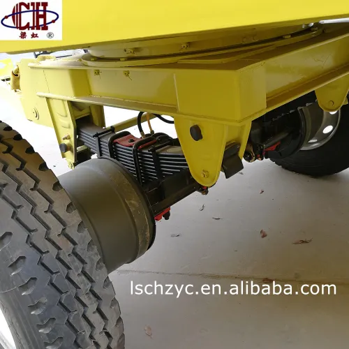 Drawbar Full Trailer Dolly Semi Trailer, High Quality Drawbar Full ...