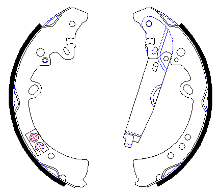 04495-0k020 Toyota Hilux Vigo 브레이크 슈즈 세트, Bossgoo.com의 고품질 04495-0k020 ...