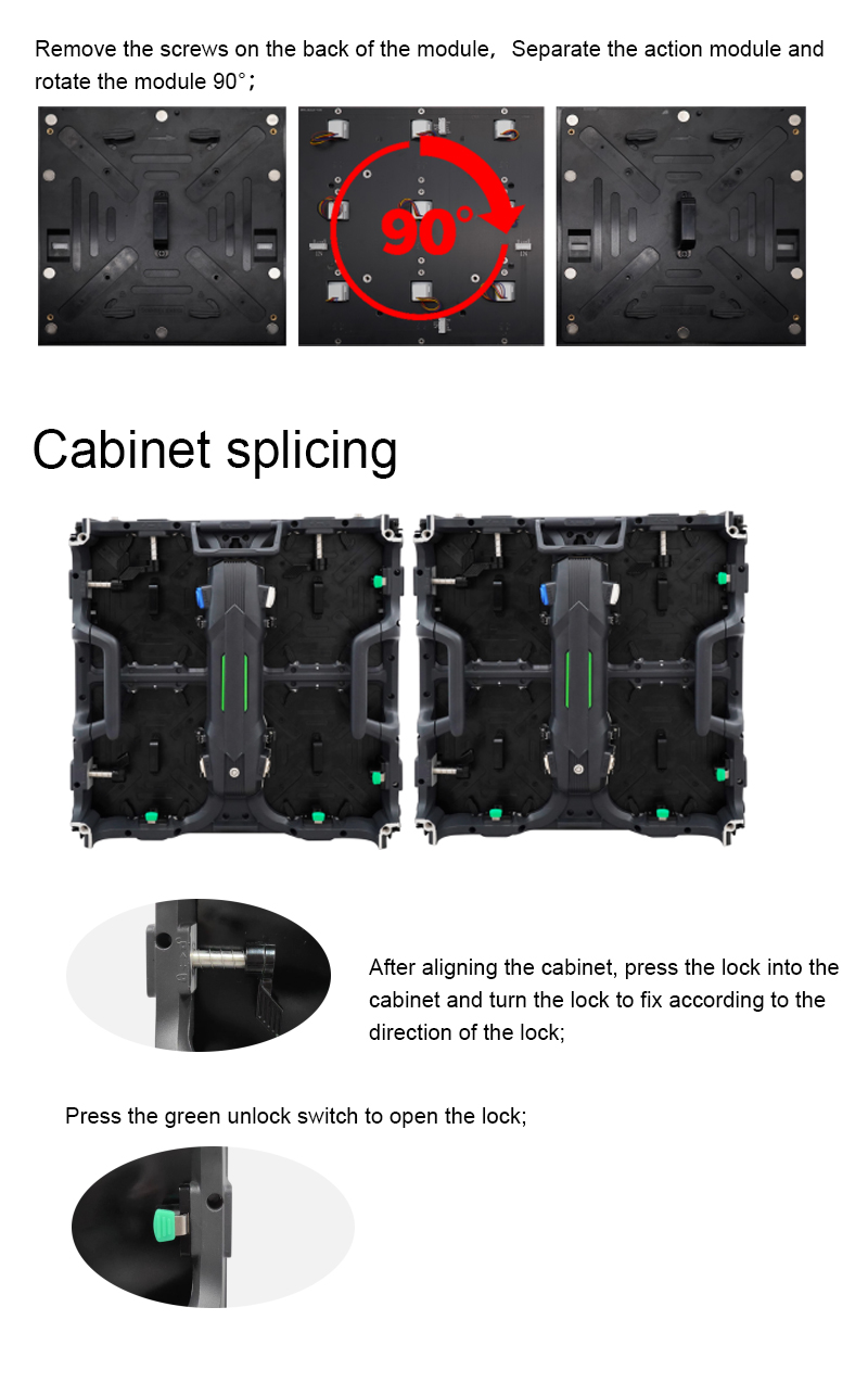 Led Flipped Display Pixel Rgb Light Matrix With Built-in Artnet Dmx ...