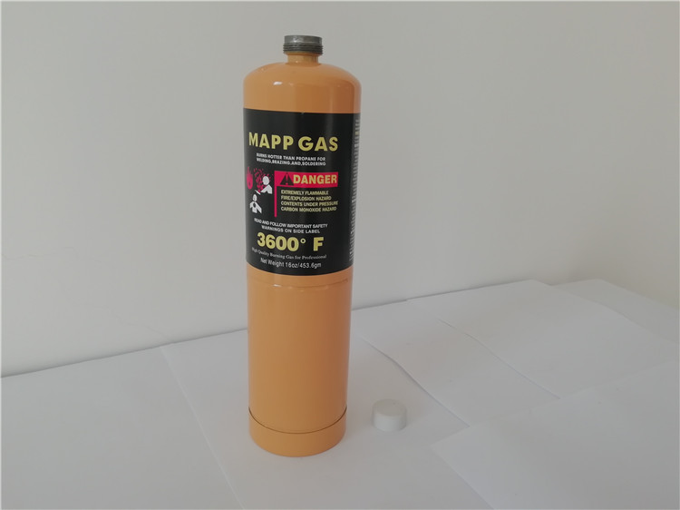 3600f Mapp Gas Cylinder For Welding Handheld Torches - Map-pro Gas ...
