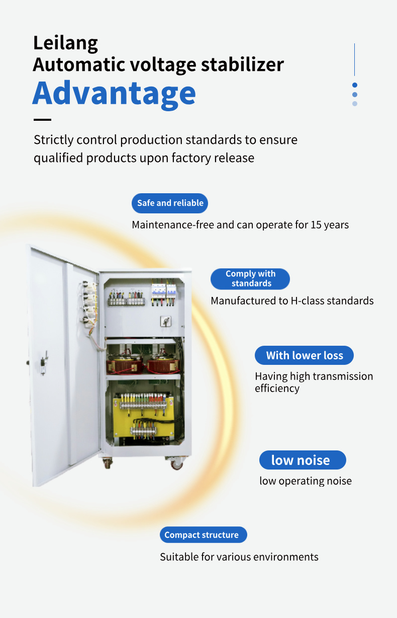 Factory Manufactured 45kva Column Voltage Regulator 380v To 0-600v ...