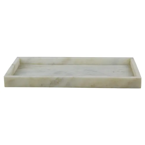 Rectangule Natural Marble Tray, High Quality Rectangule Natural Marble ...