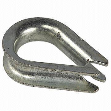 Standard Wire Rope Thimble, Zinc-plated Surface, Iso 9001, High Quality ...
