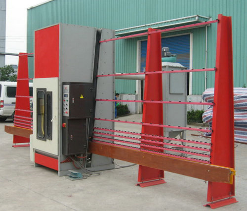 Fast Speed Vertical Automatic Glass Sandblasting Machine, High Quality ...