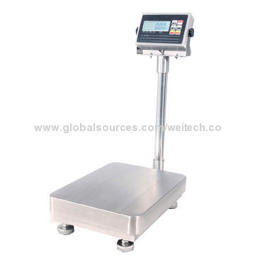 Stainless Steel Electronic Platform Scale With 3 To 1,000kg Capacity ...