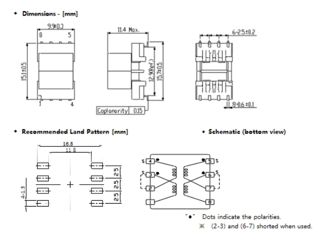 Ep Series Pulse Pcb Power Transformer, High Quality Ep Series Pulse Pcb ...