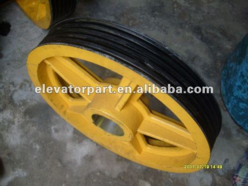 Elevator Traction Wheel For Thyssen Elevator, High Quality Elevator Traction Wheel For Thyssen ...