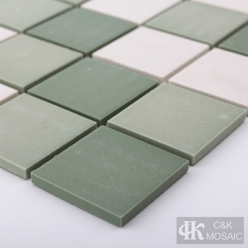 Jubin Lantai Mozek Seramik Hijau, berkualiti tinggi Jubin Lantai Mozek ...