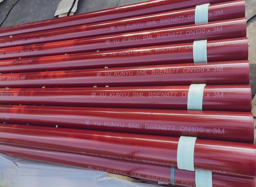 Cast iron drainage pipe China Manufacturers Suppliers Factory Exporter