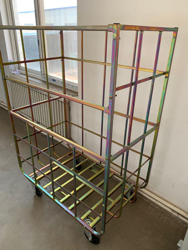 Demountable Logistic Fold Cargo Trolley, High Quality Demountable ...