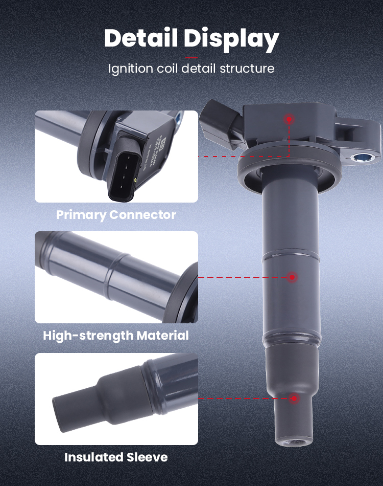 Coil Ignition ดั้งเดิม 1az สำหรับ Toyota Camry 2.4l คุณภาพสูง Coil ...