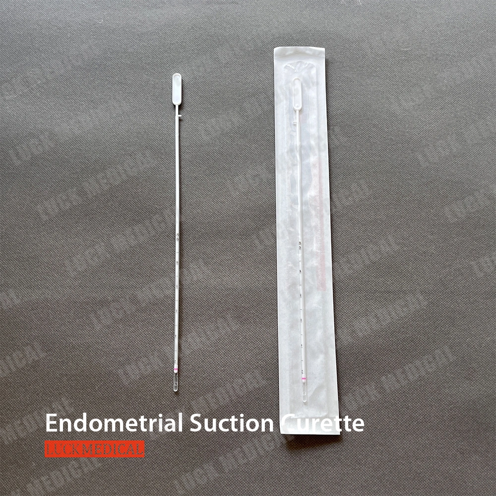 Gynecological Endometrial Suction Catheter Plastic China Manufacturers ...
