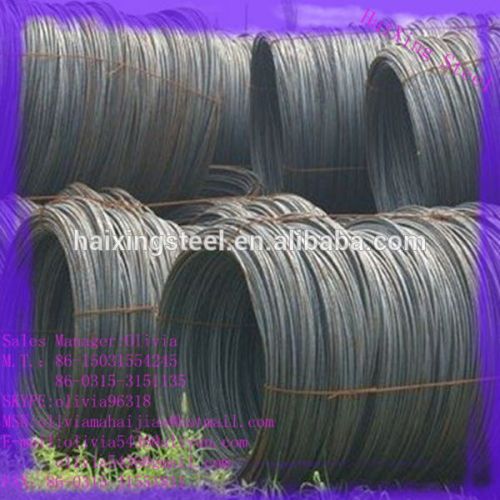 Hot Rolled Steel Wire Rod In Coils/steel Wire Rod 6.5mm, High Quality ...