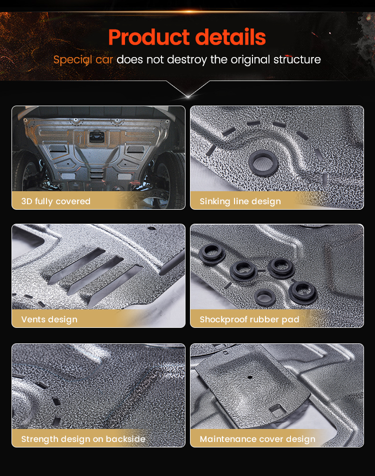 Aluminum Skid Plate Engine Protector Guard For Various Audi Models ...